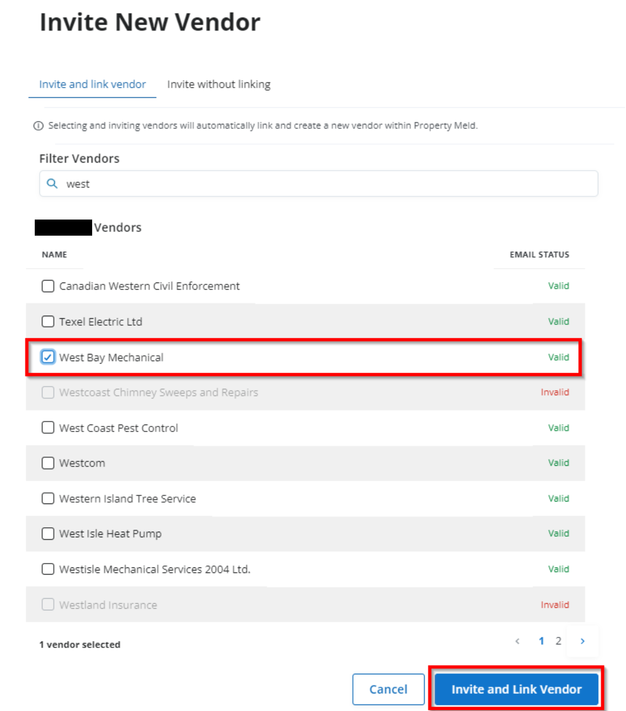 Syncing and Inviting Vendors – Help Center