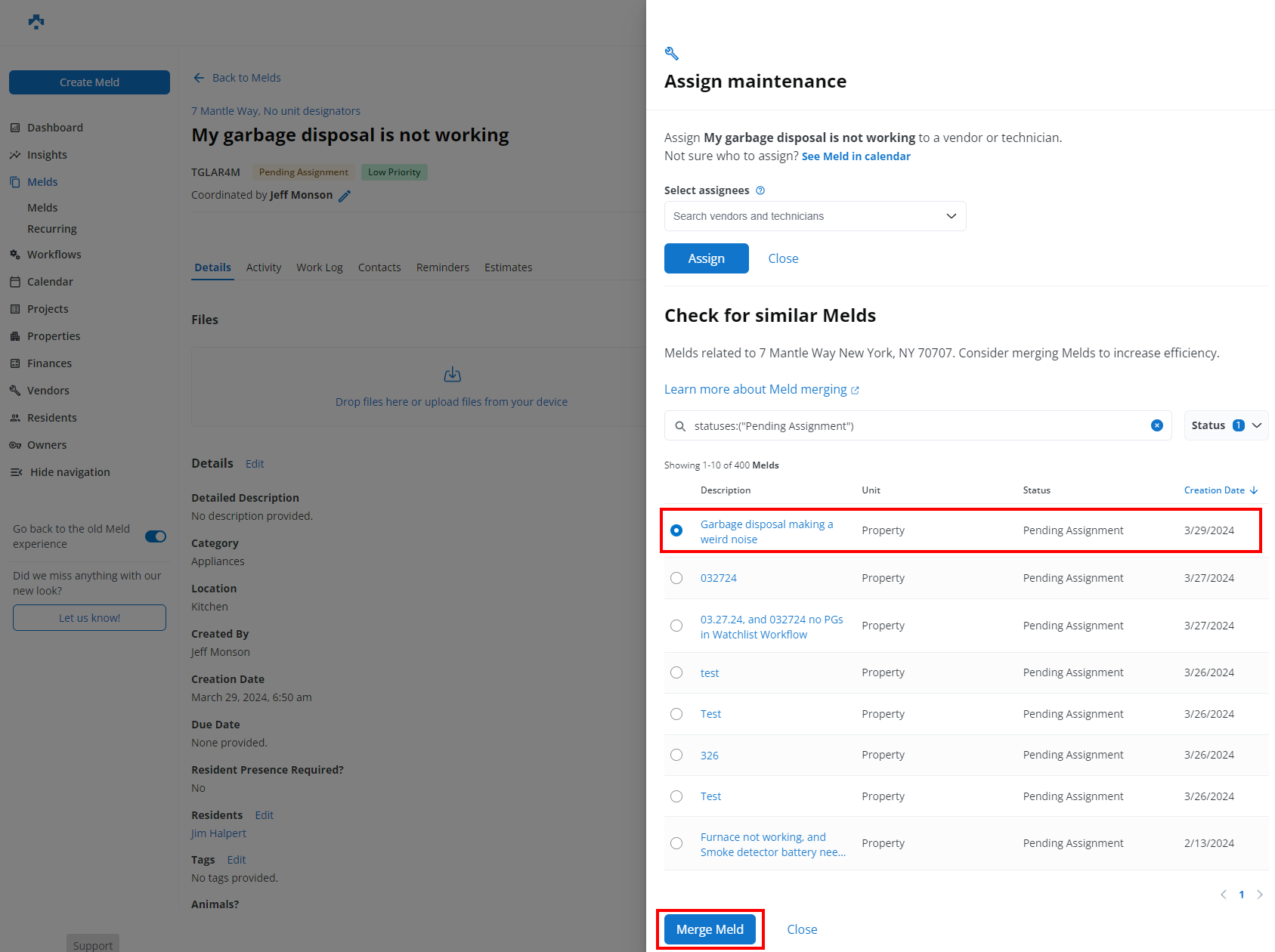 Meld Merging – Help Center