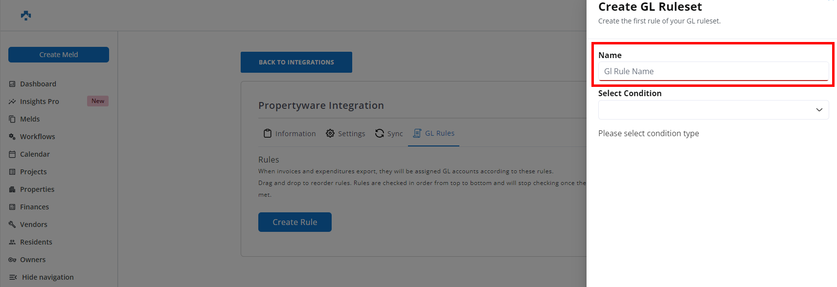 How to Set GL (General Ledger) Rules - Propertyware – Help Center